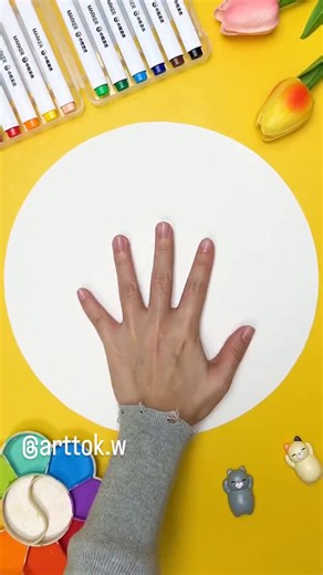 Art Tiktok on Instagram: "You can find all the materials you need at the link in my profile! #creativekids #kidscrafts #kidsactivities #diy #hobby #momlife❤️"