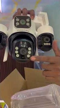 Thinkwill Triple Lens Solar 4G PT Linkage X-810Ai Unboxing Video #cctv #solarcamera #cctvcamera