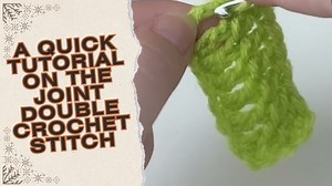 Learn the Joint Double Crochet Stitch – Fast & Easy
