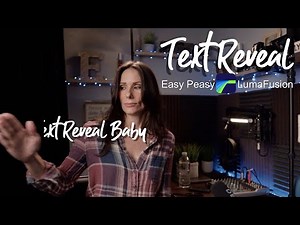 Text Reveal In LumaFusion