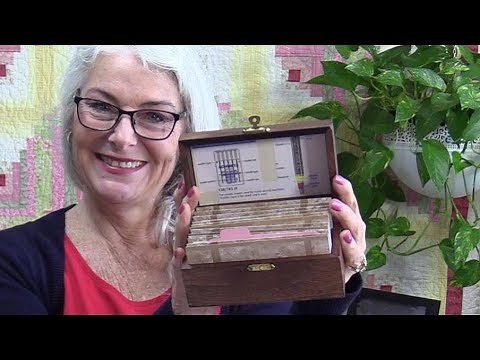 Make Your Own Storage Box for Sewing Machine Needles