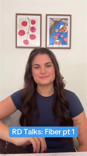 RD talks: Fiber Pt 1 What is fiber and why do we need it? There are two types of fiber - soluble and insoluble fiber. Soluble fiber dissolves in water and creates a gel like substance that helps with slowing down the digestion of your food. This will help promote feelings of fullness, regulate your blood sugar, and can help lower cholesterol levels. Insoluble fiber does not dissolve in water and adds bulk to your stool. It helps with motility of your bowel movements and can support regular, heal