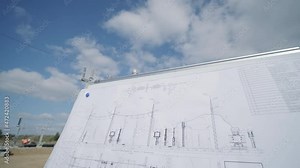 Construction of a transformer substation