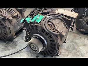 Class 92 locomotive AC motor test