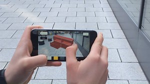 Scannen und zu Hause live erleben: Nehmen Sie sich Ihr Möbel virtuell mit nach Hause und testen Sie mit Ihrem Smartphone, wie das Möbel am besten in Ihre Wohnung passt. Music: Moose - Bensound.com | USM Modular Furniture