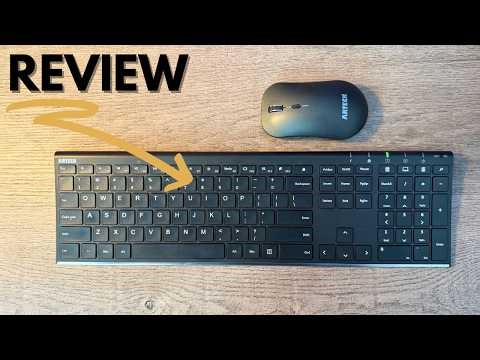 REVIEW - Arteck 2.4G Wireless Keyboard and Mouse Combo