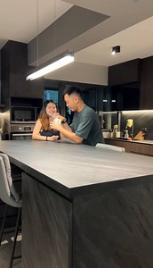 6.5K views · 11 reactions | You may think that homeowners Chor Heng and Shinnie planned their dark and wooden themed  5-room HDB BTO in Tampines around their collection of BearBricks, but it was in actual fact, not part of the requirement and was kept as a secret from their ID until move-in day! #homedecor #sghome #sginterior #HDB #BTO #tampines #myfirsthome #interiordesign | Home and Decor Singapore | Facebook