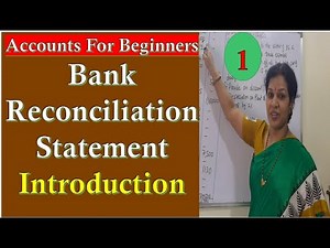 42. "Bank Reconciliation Statement" Chapter Introduction from Financial Accounting - Don't Miss It