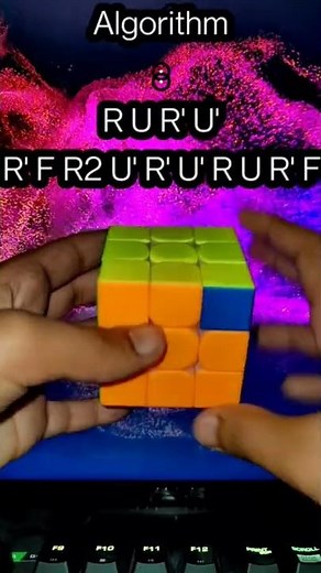 How to do T Perm on 3x3 cube.Tutorial.