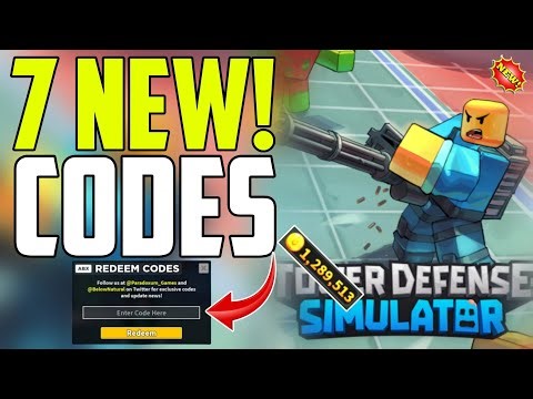 ⚠️UPDATE!!⚠️ TOWER DEFENSE SIMULATOR ROBLOX CODES 2025 - TOWER DEFENSE CODES 2025 - TDS