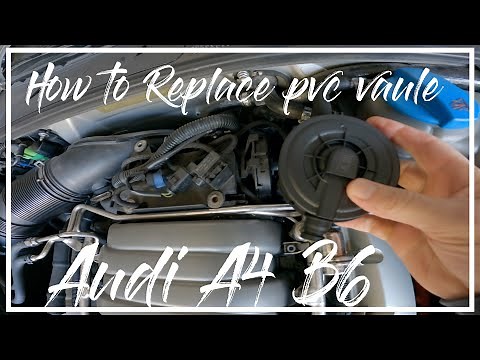 Audi A4 B6 Tutorial How Replace PCV Valve in 5 min