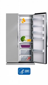 Perishable foods (meat, seafood, dairy, cut fruit, some veggies, & cooked leftovers) need to be refrigerated promptly. Dangerous bacteria can multiply rapidly on food if it’s left out for more than 2 hours, or 1 hour in temperatures above 90°F. https://bit.ly/3rOk7Yv | FoodSafety.gov