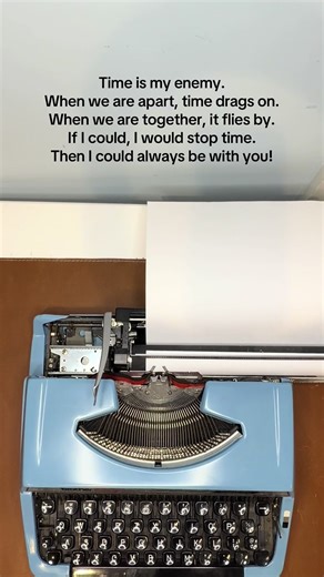 I always want to be with you! #romance #poetrytok #lovepoetry #love #typewriterpoetry