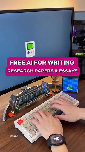 Best Free AI Tools for Research Papers & Essays | Write Smarter! 📝 Struggling with writing research papers or essays? AI-powered tools can make your academic writing faster, smarter, and easier! 🚀 In this video/article, we’ll explore the best free AI tools that help with: ✅ Generating ideas & outlines ✅ Writing & paraphrasing ✅ Grammar & readability improvement ✅ Citations & references management 💡 Whether you're a student, researcher, or writer, these tools will enhance your writing skills a