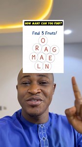 Find 3 fruit from this image, 98% Failed this 😂😂🙈🙈 | Nas World Tv