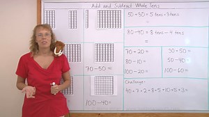 Add and subtract whole tens