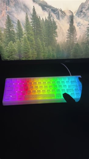 Worth every penny 😘 #gamingkeyboard #techtok #xvx #m67jadestone #fypage