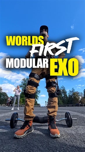 Micromobility Revolution Is Ongoing 👀 I climbed 535 stairs with 30 kilos on my back. Heart BPM was over 170. Stupid idea... But. had the chance to test the world’s first modular exoskeleton from the brand @ascentiz_official This Exo will definatelly change the exoskelleton game. Would you use a device like this just like any other micomobility product? Or you think it’s just for elders or handicapped people? #exoskeleton #futuretech #ascentiz #outdoortech #micromobility | Engin Senli