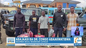 Abajaasi ba Dr. Congo Abaakwatibwa UPDF Ebazzizzaayo Okwaboobwe | BBS Terefayina - Eyaffe