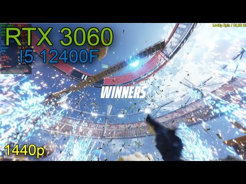 RTX 3060 12GB + I5 12400F - The Finals - 1440p - All Settings