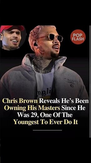 Chris Brown Been Owning His Masters Since 29 — Youngest To Ever Do It! #chrisbrown #shorts #viral
