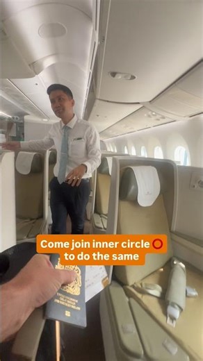 Another bed on a plane using just 50k points 💳✈️