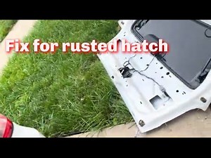 Ford Escape rusted hatch/tailgate fix or replacement