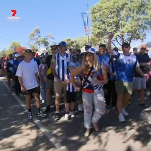 The state government is celebrating a blockbuster Gather Round with the footy festival injecting a record amount of money into SA’s tourism industry. Adelaide Airport had its busiest week ever after welcoming around 200,000 people through its gates, while the average occupancy of hotel rooms between Thursday and Saturday night of Gather Round was 93%. Download the 7NEWS app: 7news.link/7newsapp #7NEWS | 7NEWS Adelaide