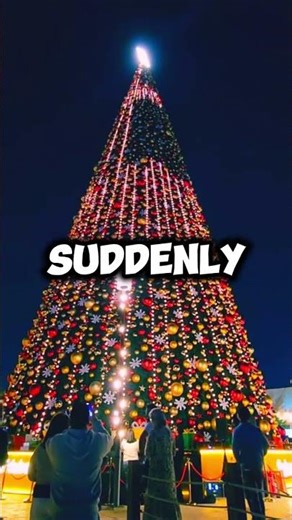 ✨🎬🎄 THE BIGGEST CHRISTMAS TREE IN THE WORLD—It shockingly exploded!