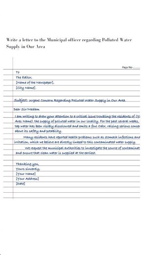 How to write a formal letter?📝 #shorts