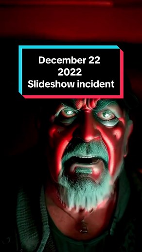 The time is upon us. The slideshow incident of december 22 2022. A moderation blunder they’d like us to forget. December 22 incident, the slideshow incident, the december slideshow incident