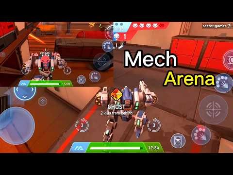 10 HP CLUTCH CHALLENGE! 🚨 1 V 4 MEIN ENEMIES KO SULAYA 😴 Mech Arena Mei