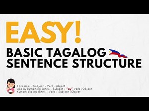 Let’s Fix Your Filipino Sentence Structure! | Tagalog for Beginners