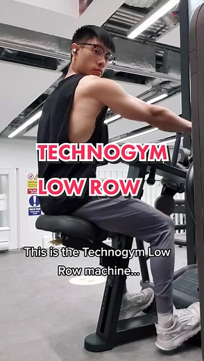 Technogym Low Row Machine Overview