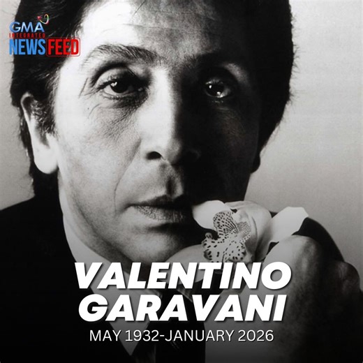 Namayapa na sa edad na 93 ang sikat na Italian fashion designer na si Valentino Garavani. Halos kalahating siglo siyang namayagpag sa industriya mula nang itayo niya ang kanyang fashion house noong dekada 60. Ang naging makulay niyang career sa mundo ng fashion, balikan sa video. | GMA News
