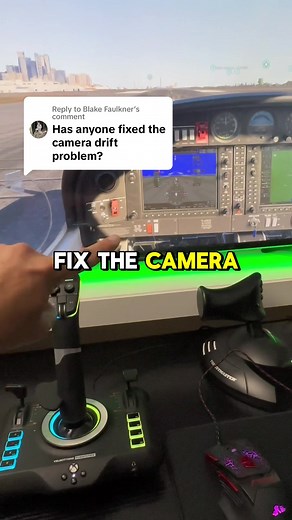 Replying to @Blake Faulkner try this to fix the camera drift problem. Let me know if it works. 🙏🏼 Credit to a fellow tiktokker who commented on one of my posts and suggested doing this. I’m trying to look for your comment and will tag you. Thank you for helping with this one! #msfs2024 #flightsimulator #flightsim #avgeek #airplane #aviation #xbox #turtlebeach #thrustmaster #xboxseriess #msfs2024howto @Microsoft Flight Simulator