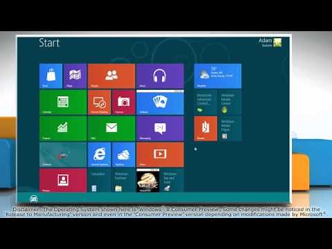 Windows® 8: How to add a tile for a new application to the Start Screen