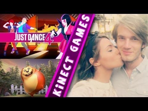 KINECT GAMES WITH GIRLFRIEND - Just Dance 4 / Kinect Adventures