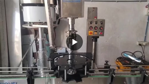 Automatic Ropp Capping Machine Water Glass Bottle | Jignesh Vaghani