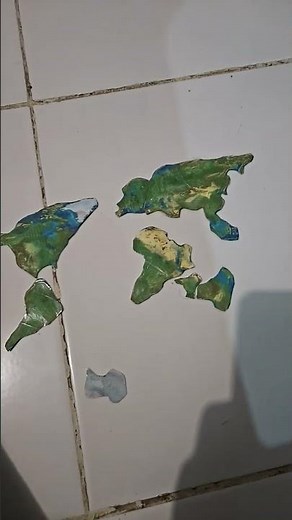 Pangea Animation (Update) #pangea #map #paper