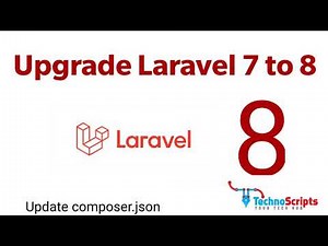 Upgrade Laravel 7 to Laravel 8 | Update Laravel Project From Laravel 7 To 8