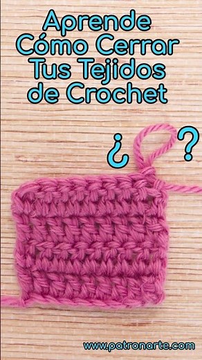 Como Cerrar Una Labor O Proyecto De Crochet Parte 2 #shortscrochet