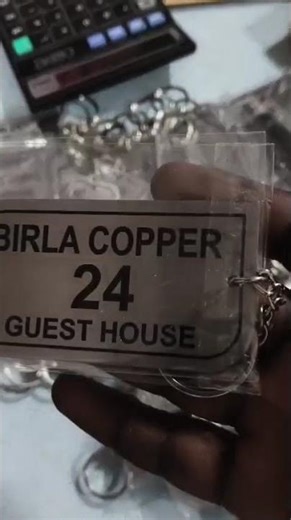 Stainless Steel Hotel Keychains with Customize Details II Hotel Keytags II Room Number Keyring