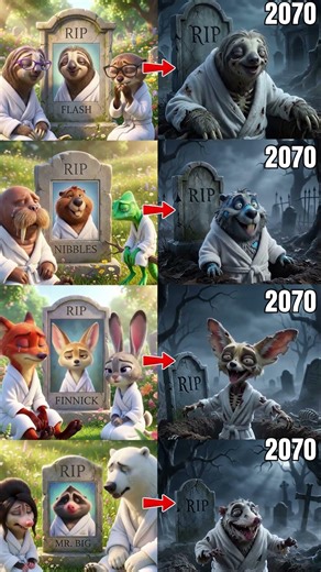 NOT ALIVE ZOOTOPIA 2 SINGING “Te Teh Té Adu Aduh”