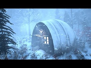 Howling Wind Sounds: Nature's ASMR for Deep Relaxation | #sleepsounds #howlingwind #snow