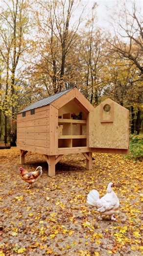 Modern Insulated Chicken Coop – CEDAR | DIY Plans for 10–12 Hens