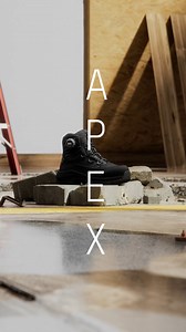 No compromise on comfort or safety. The Apex provides all-day support for hardworking professionals. Find a retailer here: https://bit.ly/2OldOIj #RedWingWorkBoots | Red Wing