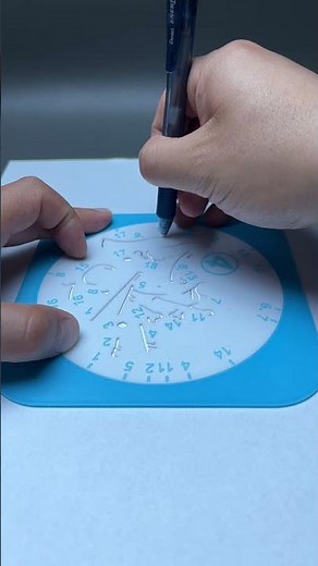 Rotary Drawing Stencil Pirate Flag #3dprinting #3dprinted