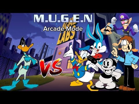 MUGEN - Duck Dodgers Arcade Mode (Gameplay Walkthrough)