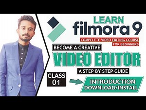 Filmora9 Video Editing Full Course Free | Beginners | Class 1 | 2020 | Waqas Sajjad | Urdu/Hindi